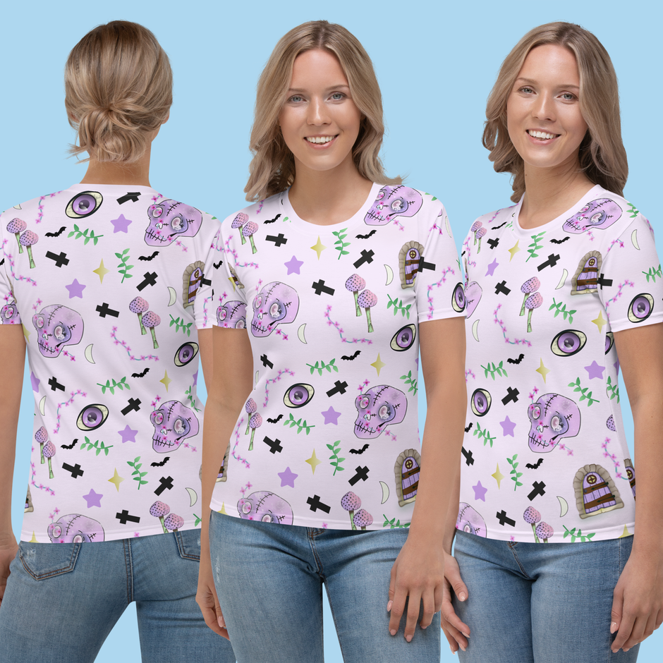 Women’s Graphic T-Shirts & Crop Tops | Cosplay Inspired Sportswear ...